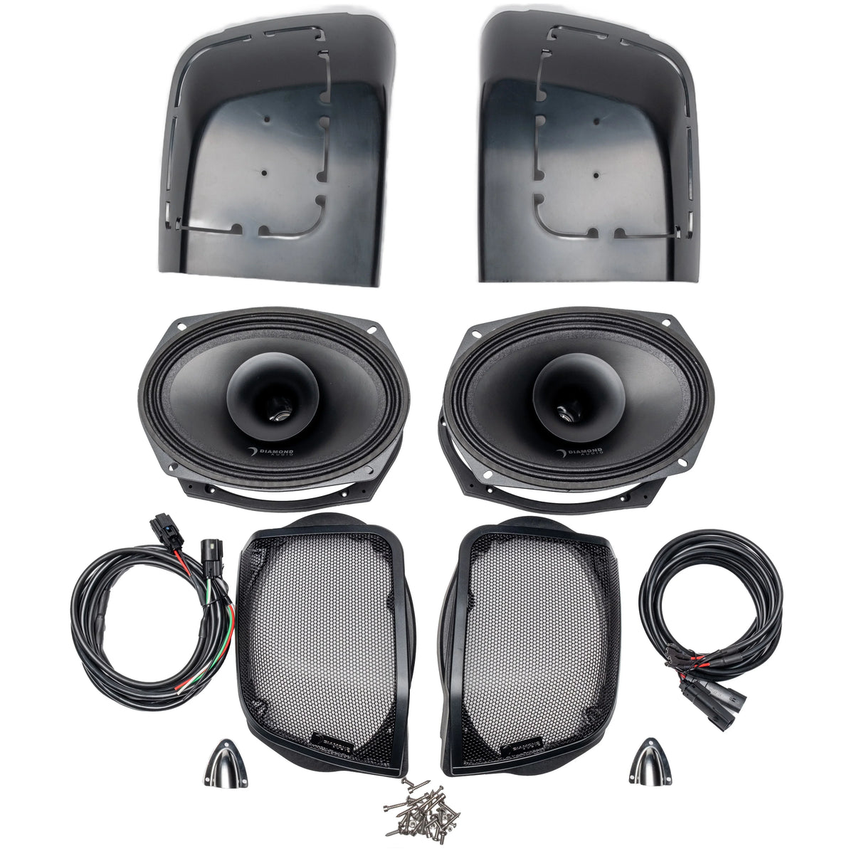 Diamond Audio Saddlebag Horn 6x9 Speaker Installation Guide | 2014-202 ...