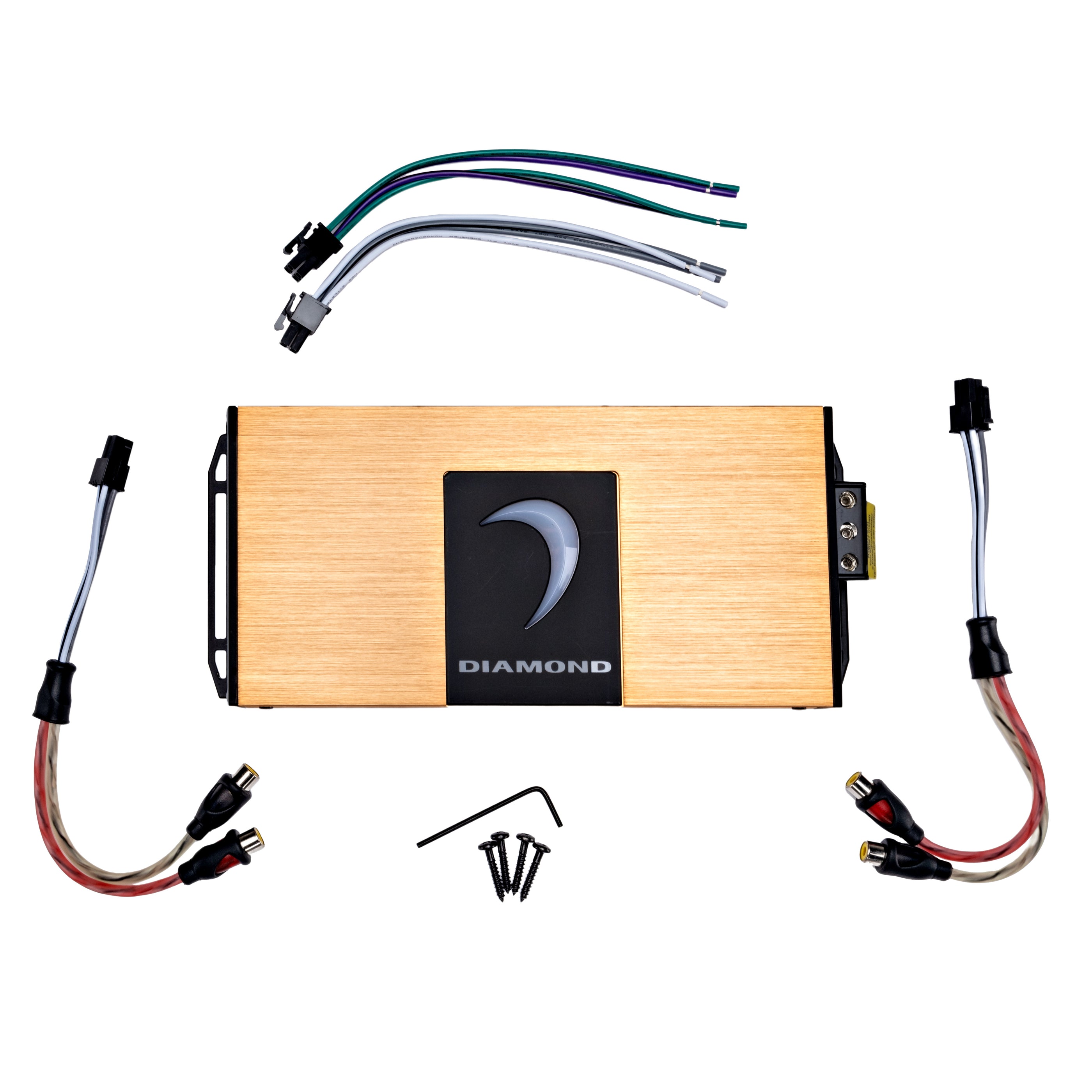 Diamond Audio Micro 4-Channel 600W Amplifier | Harley-Davidson Touring — Note Cycles