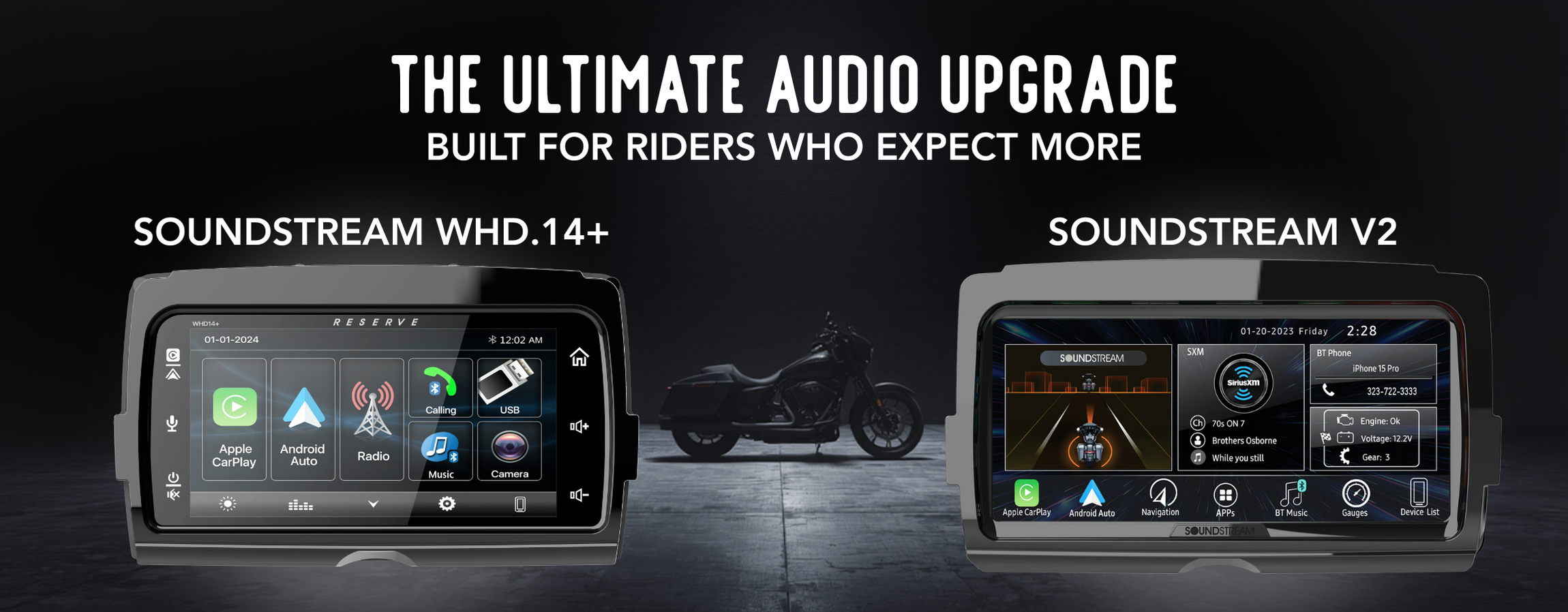 Harley-Davidson Audio Kits and Accessories | Note Cycles