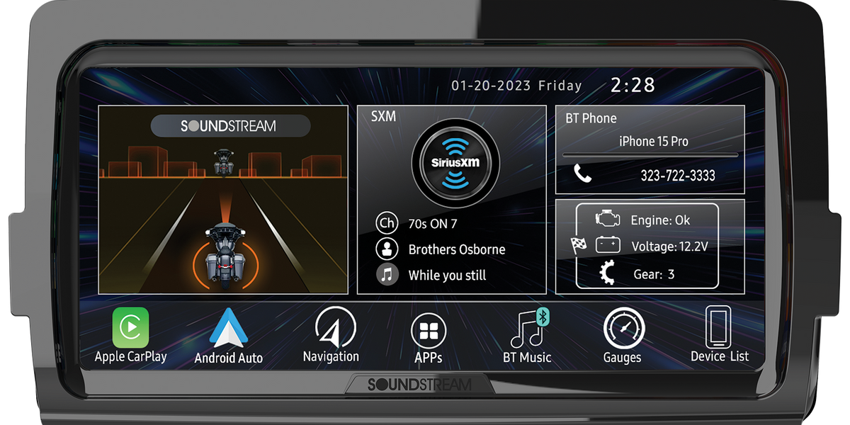 Soundstream Reserve V2 Head Unit | '14 - '23 Harley-Davidson® Touring ...